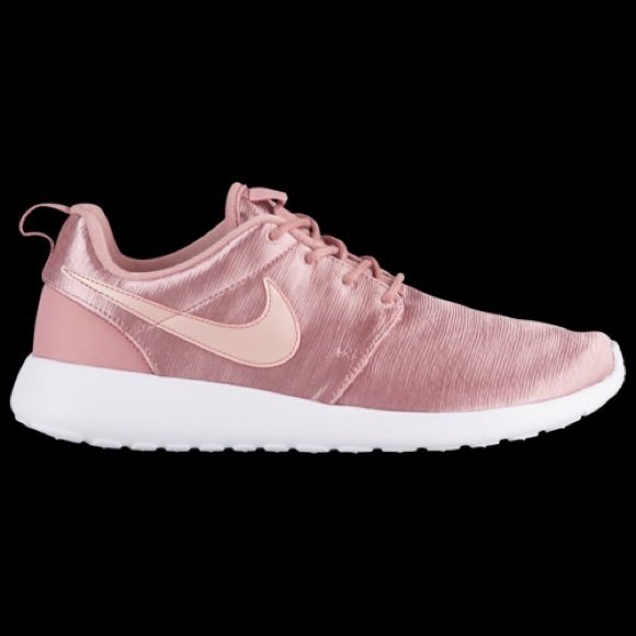 Nike | Shoes | Nike Roshe One Premium Prm Rust Pink Rose Satin | Poshmark
